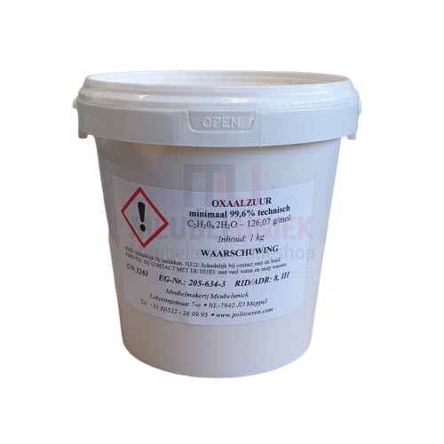 OXAALZUUR 1 KG | Meubelrestauratieshop.nl