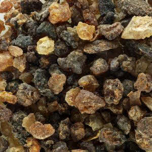 MIRRE of myrrhe een lekker ruikende hars